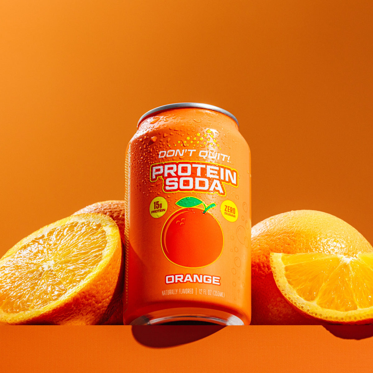 Orange Protein Soda – Don't Quit, LLC
